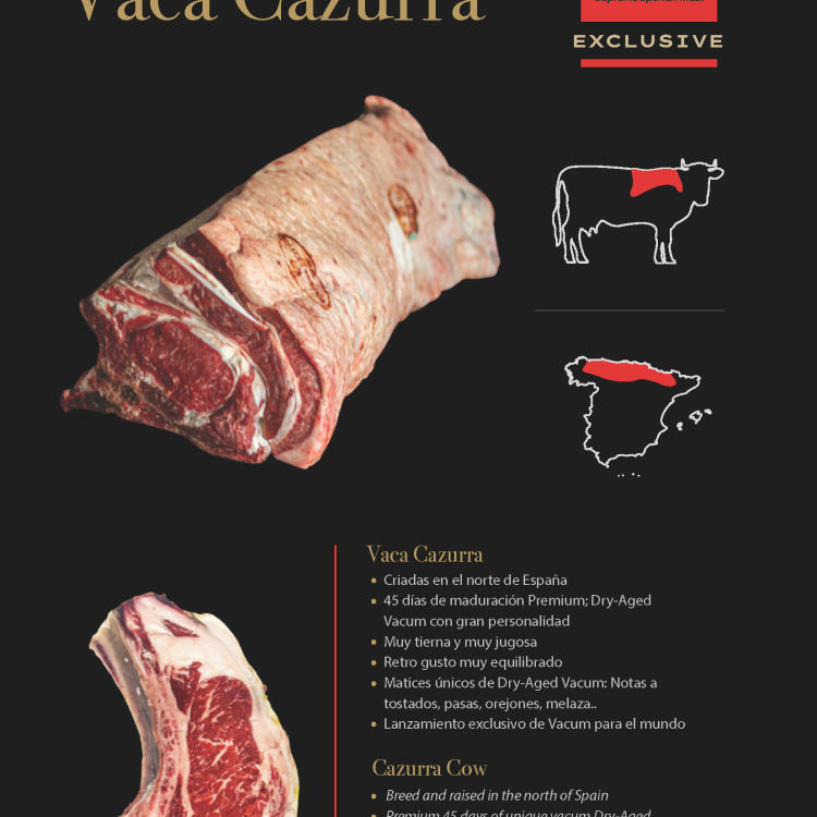 Vaca Cazurra Release - Vacum Carnes de Lujo